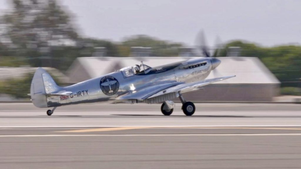 Silver Spitfire On Record Breaking World Trip - back home | YNUKtv
