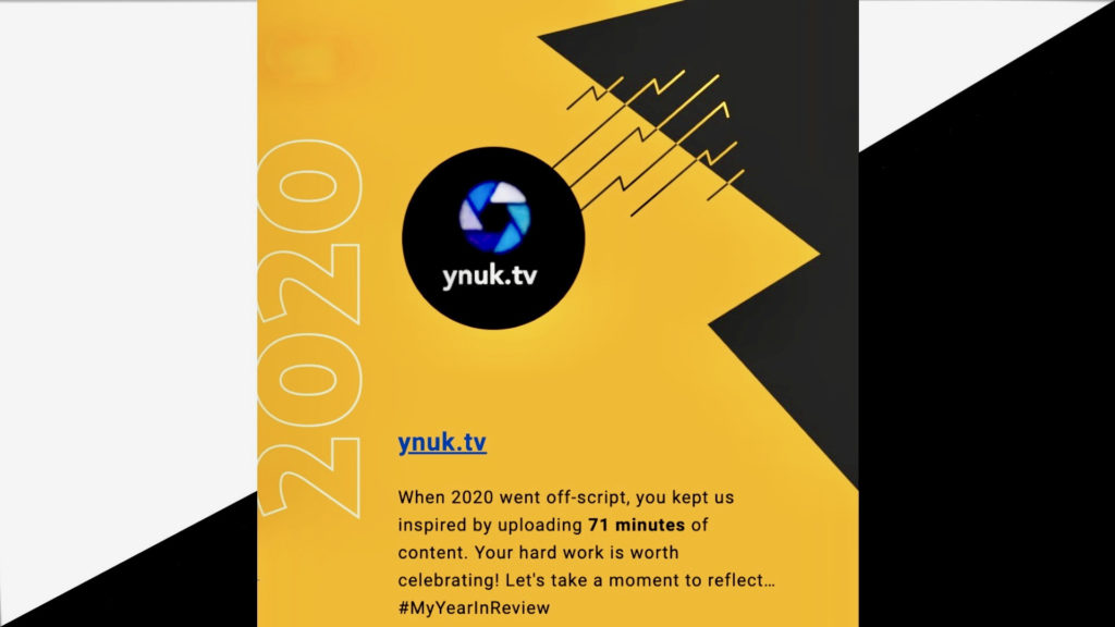 YouTube review 2020 we are proud | YNUKtv