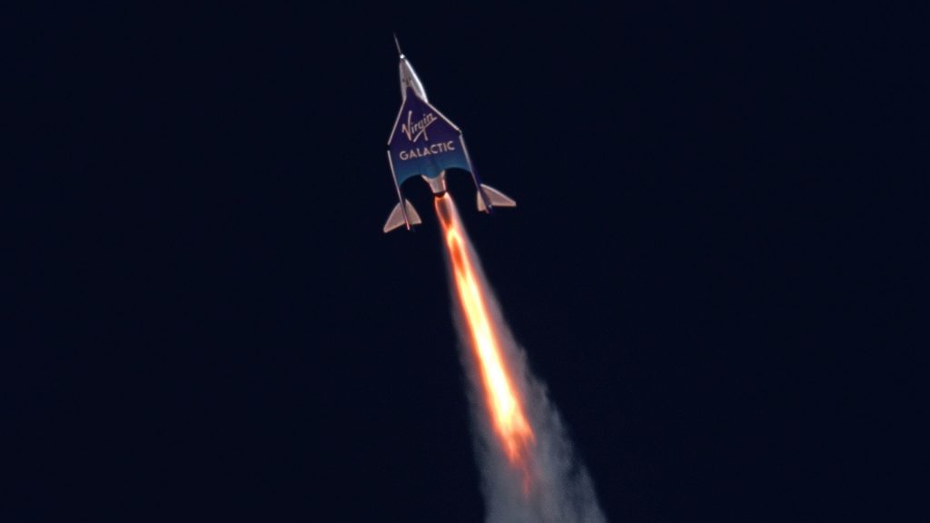 Virgin Galactic rocket plane back in space | YNUKtv