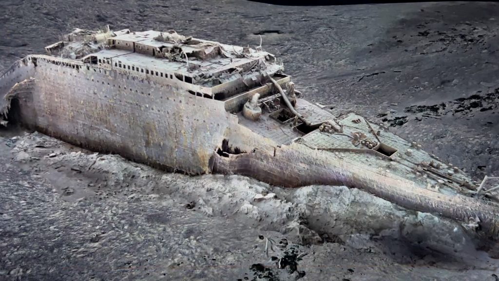 Titanic: scans reveal wreck as never seen before | YNUKtv