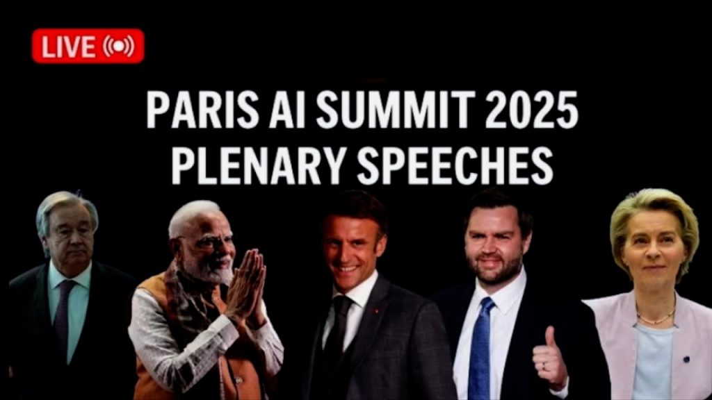 AI summit 2025 LIVE - world leaders in Paris | YNUKtv