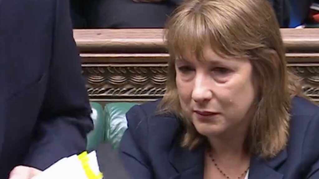 Rachel Reeves in tears in Parliament | YNUKtv