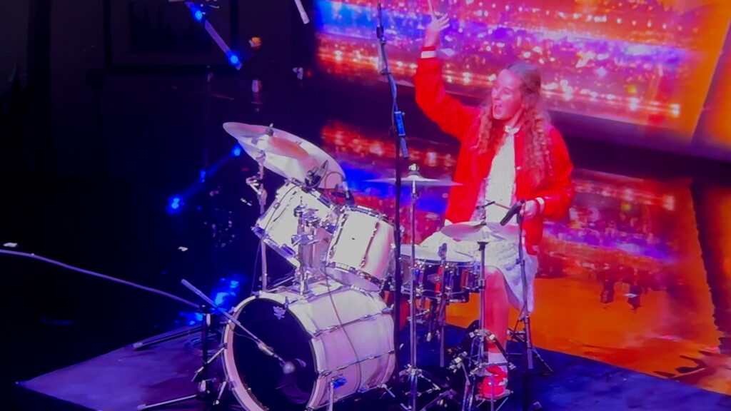Drummer Girl Rocks BGT - and the nation | YNUKtv