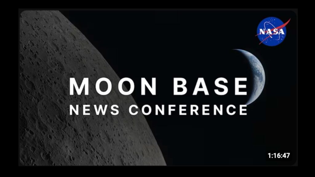 Moon Base News Conference | YNUKtv